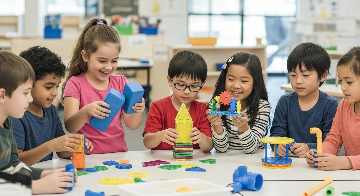 Fun STEM Building Challenges for Kindergarteners | I'm the Chef Too