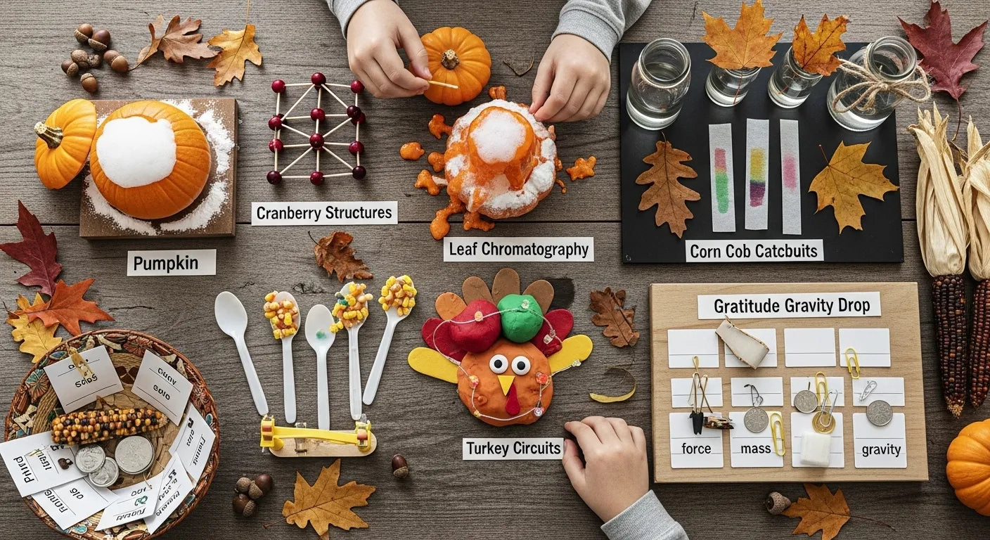 Fun STEM Thanksgiving Projects for Curious Kids | I'm the Chef Too