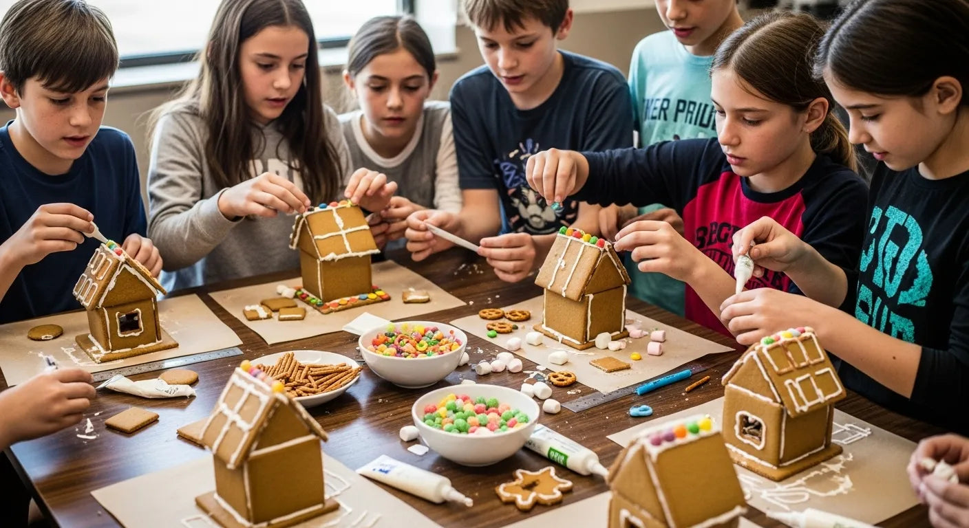 Gingerbread House STEM Challenge: Sweet Edible Engineering | I'm the ...
