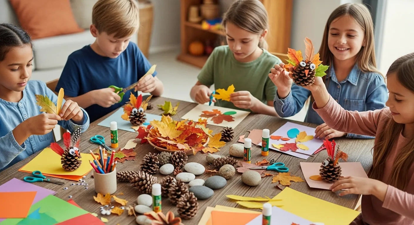 Gobble Up Fun: Free Turkey Crafts for Kids | I'm the Chef Too