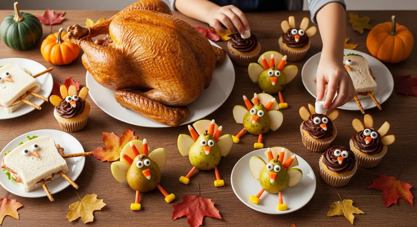 Gobble Up the Fun: Delicious Turkey Food Crafts for Kids This ...