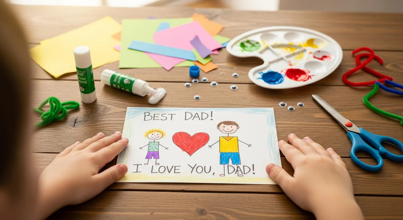 Handmade Love: Art & Craft for Kids for Father's Day | I'm the Chef Too