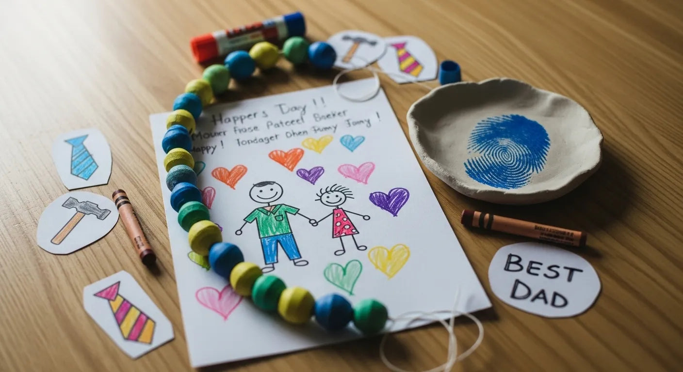 Heartfelt Kid Crafts for Father's Day | I'm the Chef Too