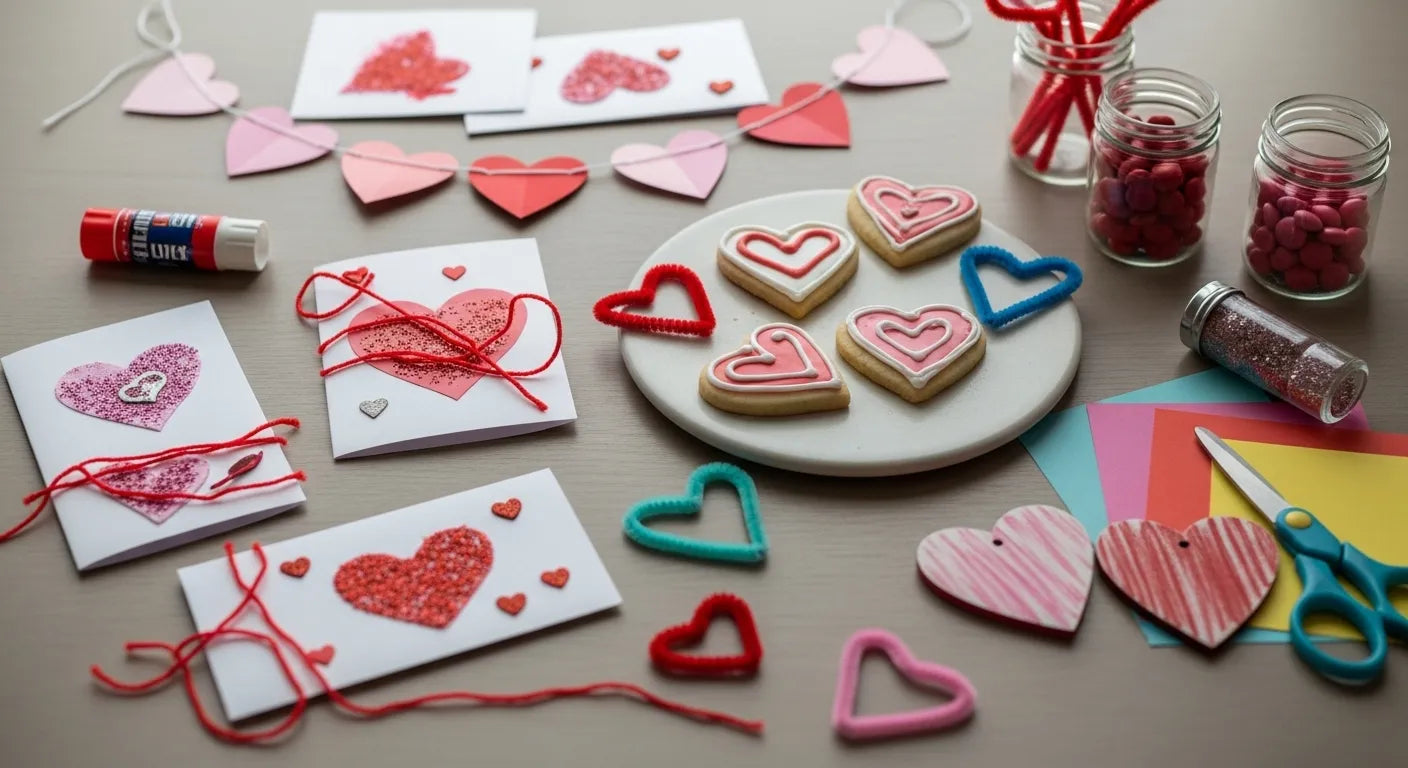 Heartfelt Valentine's Day Crafts for Elementary Kids | I'm the Chef Too