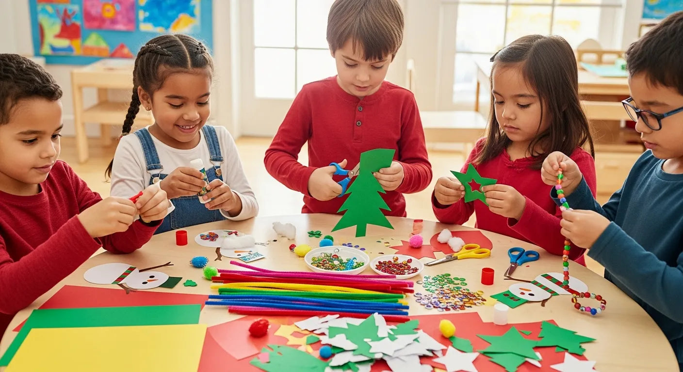 Holiday Cheer: Engaging Christmas Crafts for Kindergarten Kids | I'm ...