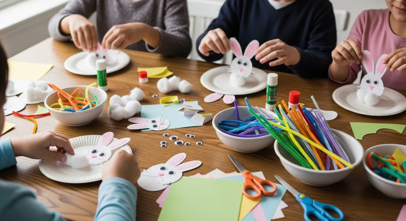 Hoppy Fun: Easy Easter Bunny Crafts for Kids | I'm the Chef Too
