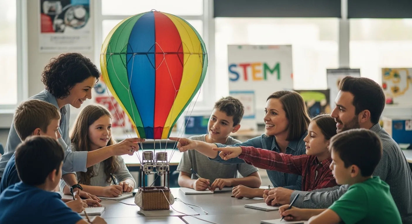 Hot Air Balloon STEM Project: Flight into Learning | I'm the Chef Too