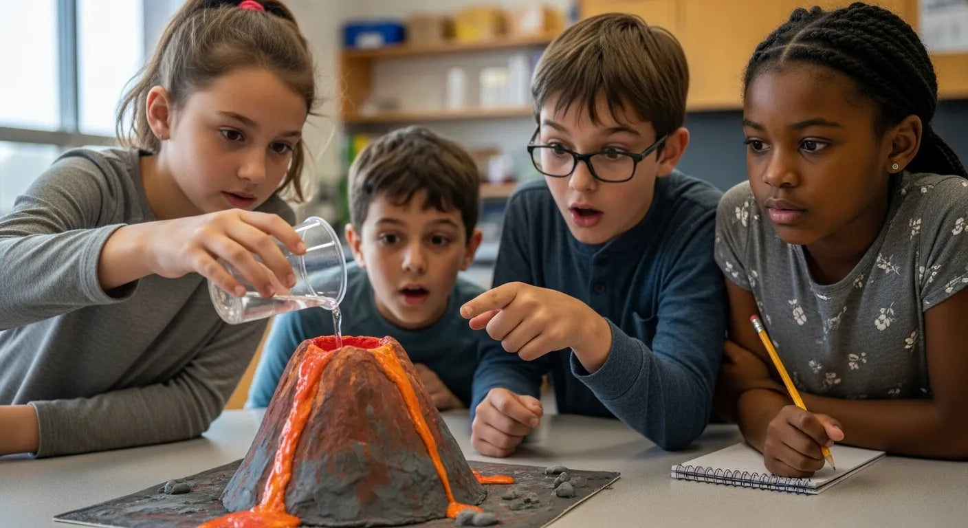 Ignite Curiosity: The Essential STEM Volcano Project | I'm the Chef Too