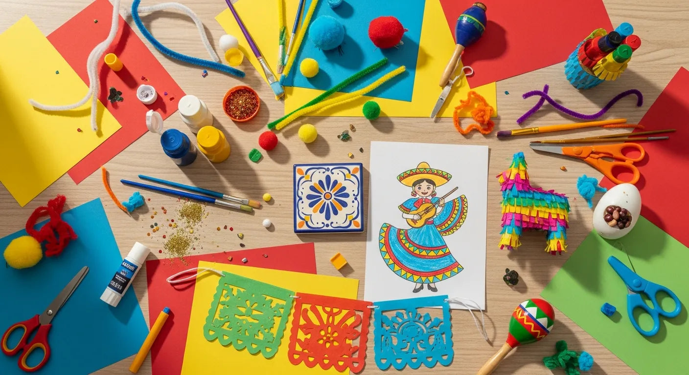 Joyful Hispanic Heritage Month Crafts for Kids | I'm the Chef Too