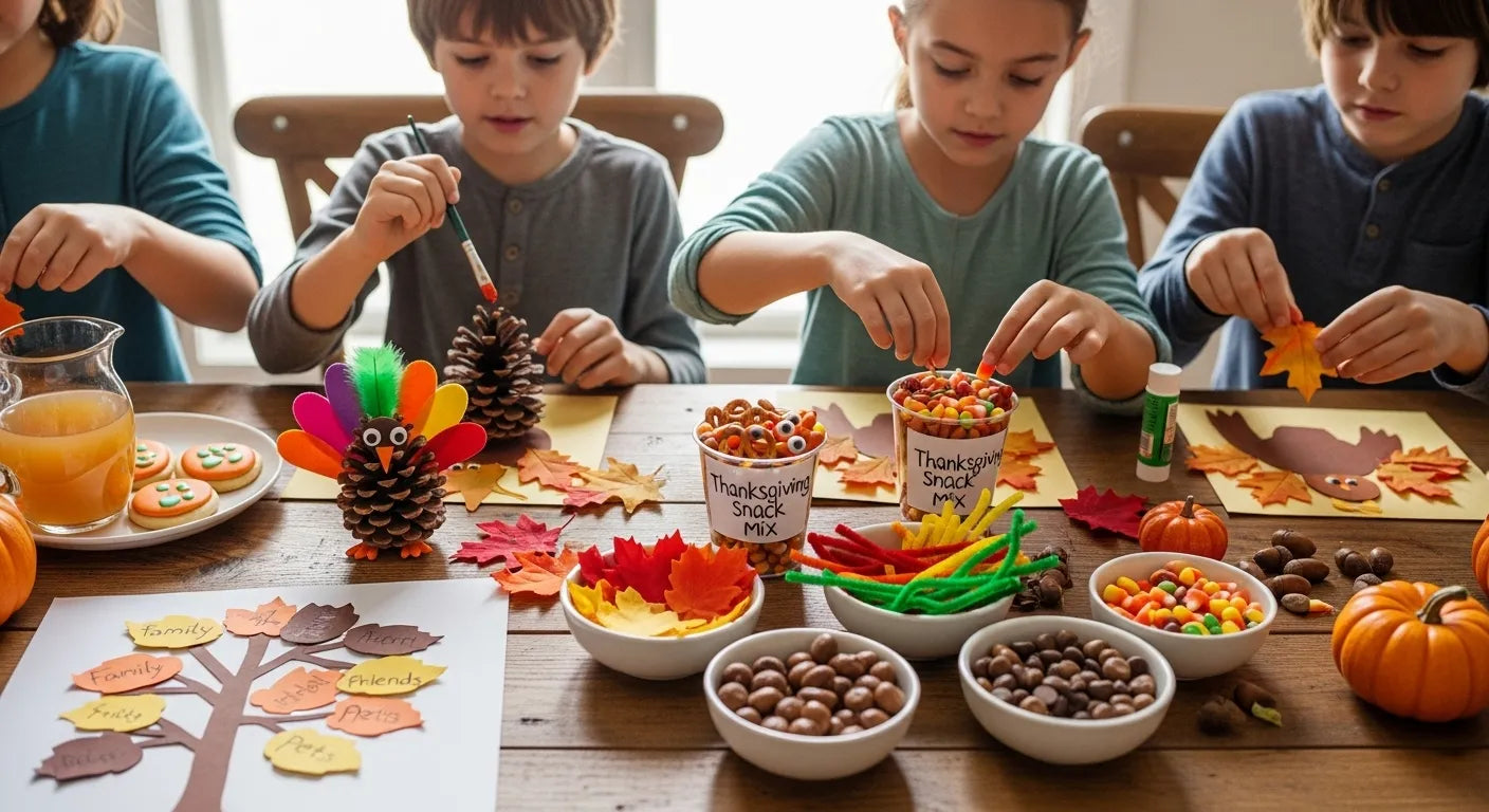 Joyful November Art Crafts for Kids: Blending Creativity, Learning, and ...