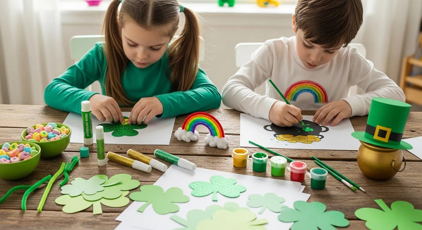 Lucky Charms & Leaping Learners: St. Patrick's Day Crafts for Kids | I ...