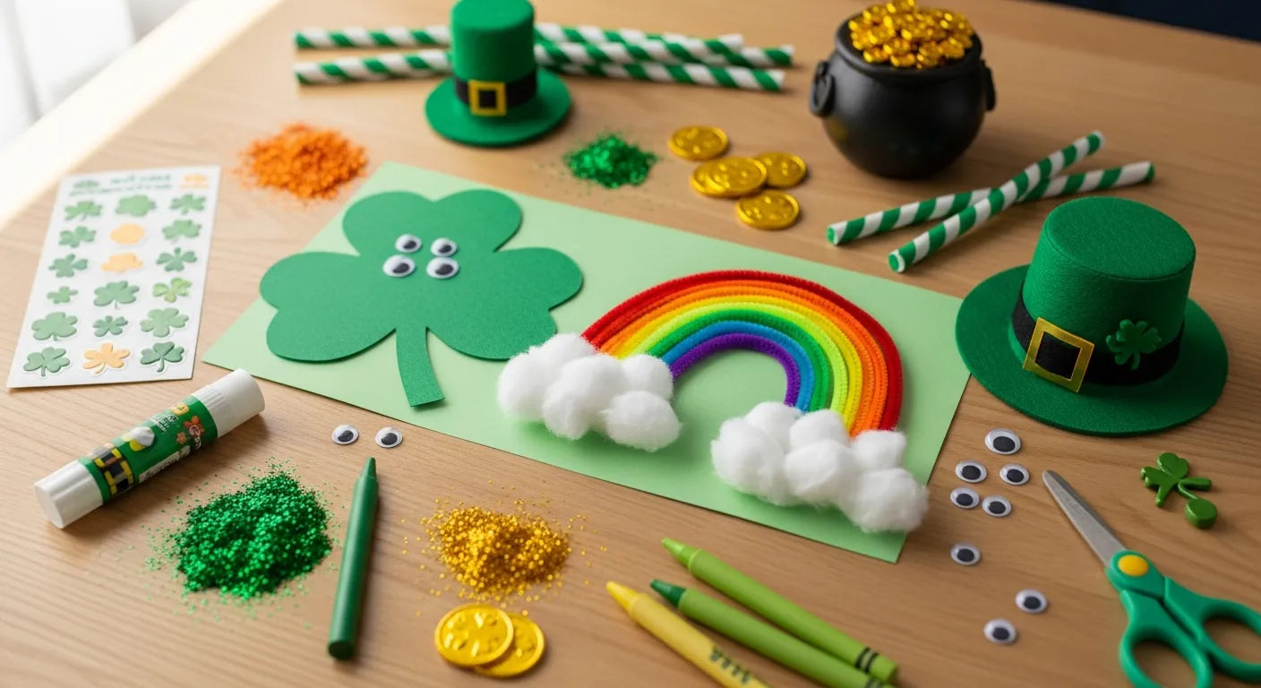 Lucky Learner Fun: St. Patrick's Day Crafts for Kids | I'm the Chef Too