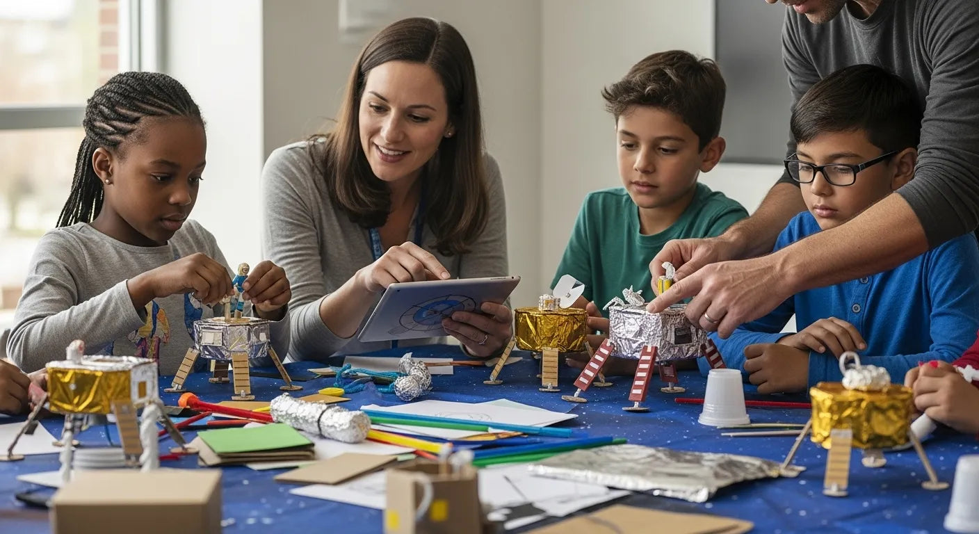 space lander stem challenge
