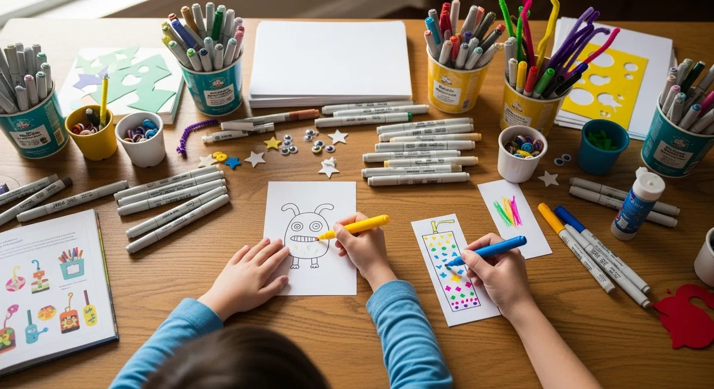 Fun & Educational Marker Crafts for Kids: Creative DIYs