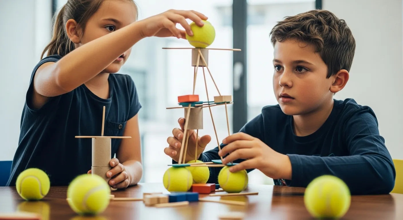 Mastering the Tennis Ball Tower STEM Challenge: Engineering Fun for ...