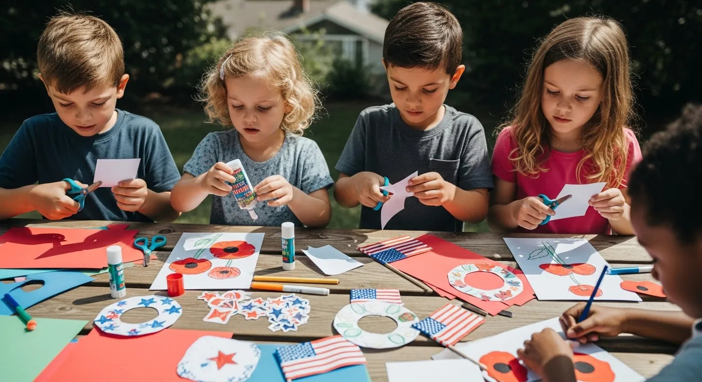 Memorial Day Arts & Crafts for Kids: Honor, Learn, Create | I'm the ...