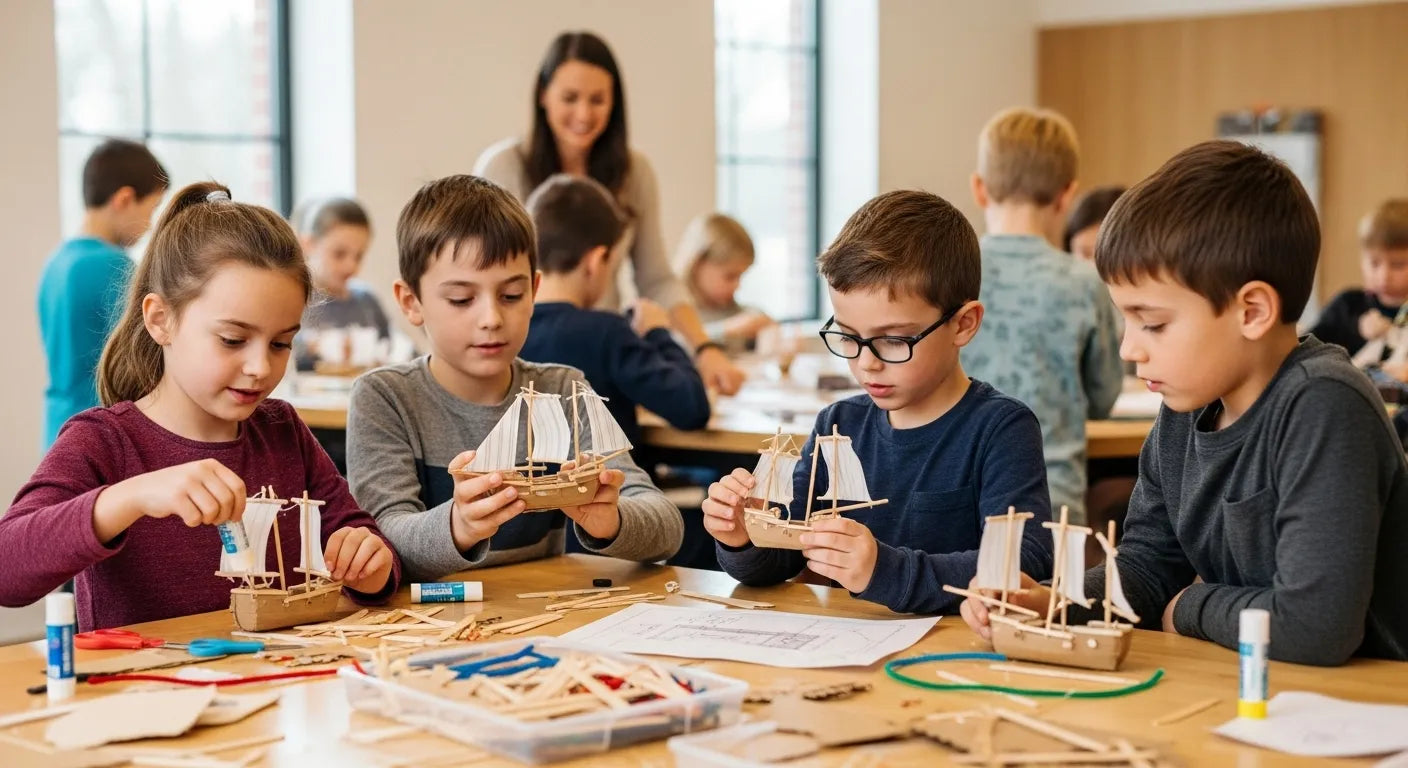 Mini Mayflower STEM Challenge: Building History with Kids | I'm the ...