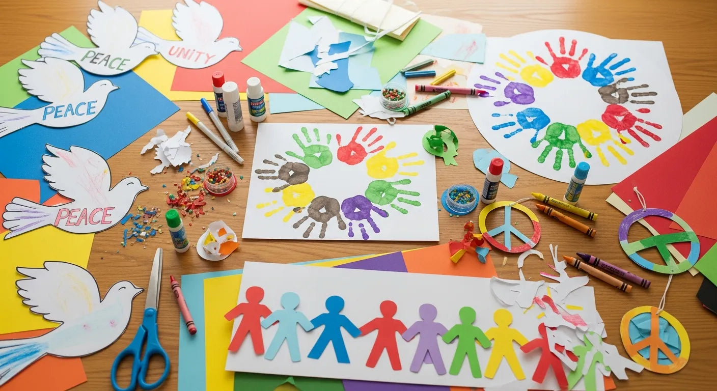 MLK Day Crafts for Kids: Inspire Peace & Unity at Home | I'm the Chef Too