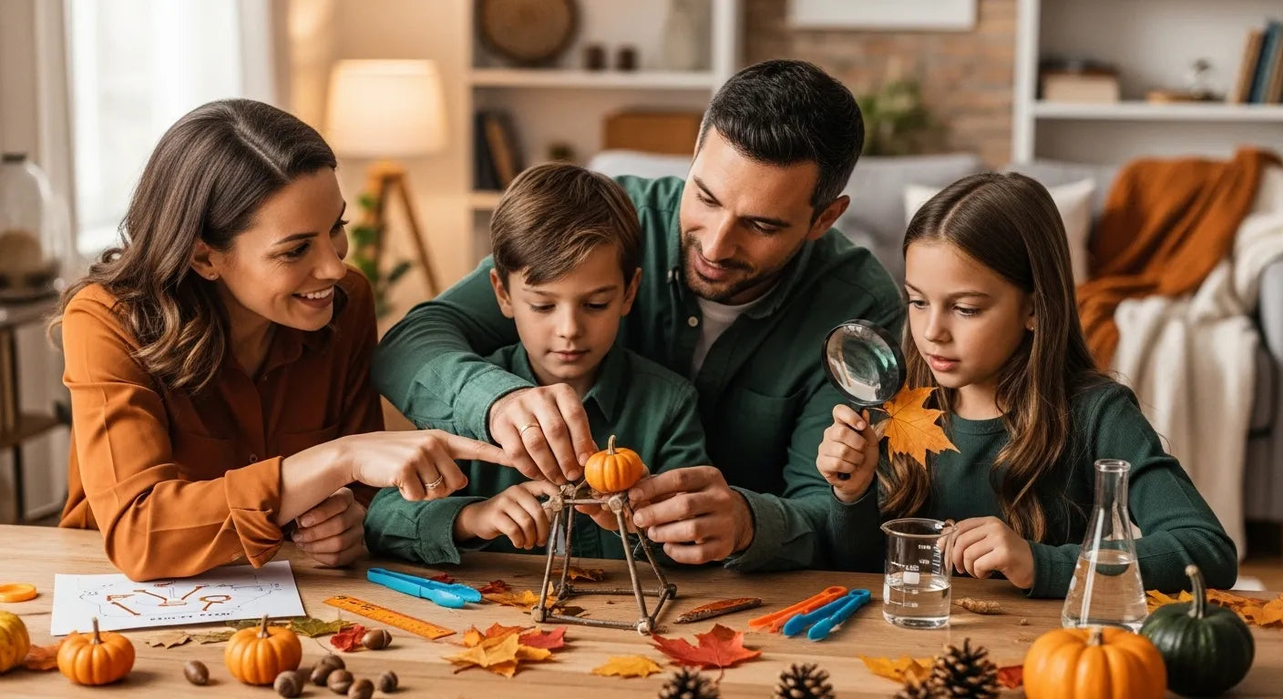November STEM Challenge: Fun Fall Family Learning | I'm the Chef Too