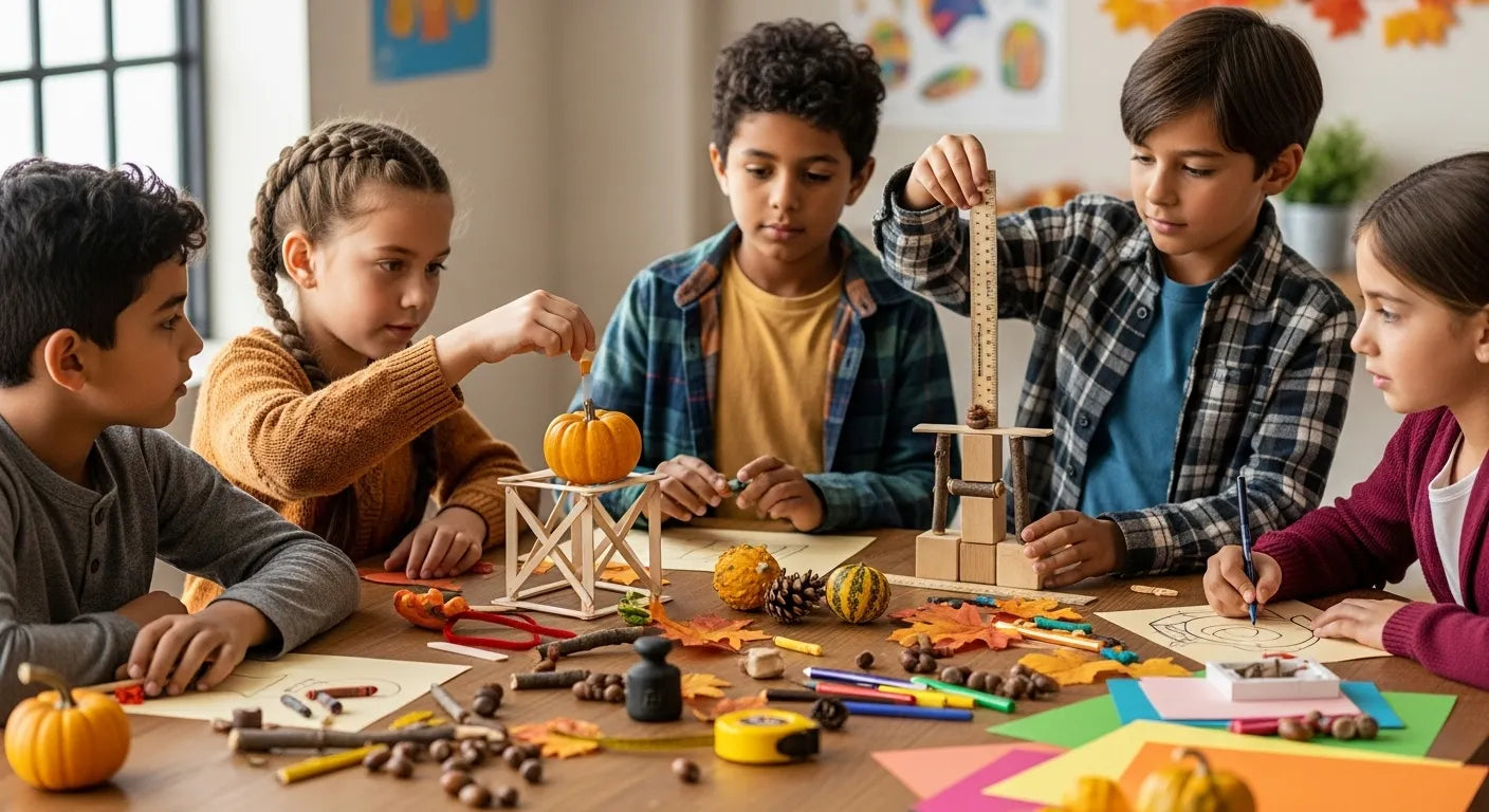 November STEM Challenges: Hands-On Autumn Fun for Kids | I'm the Chef Too