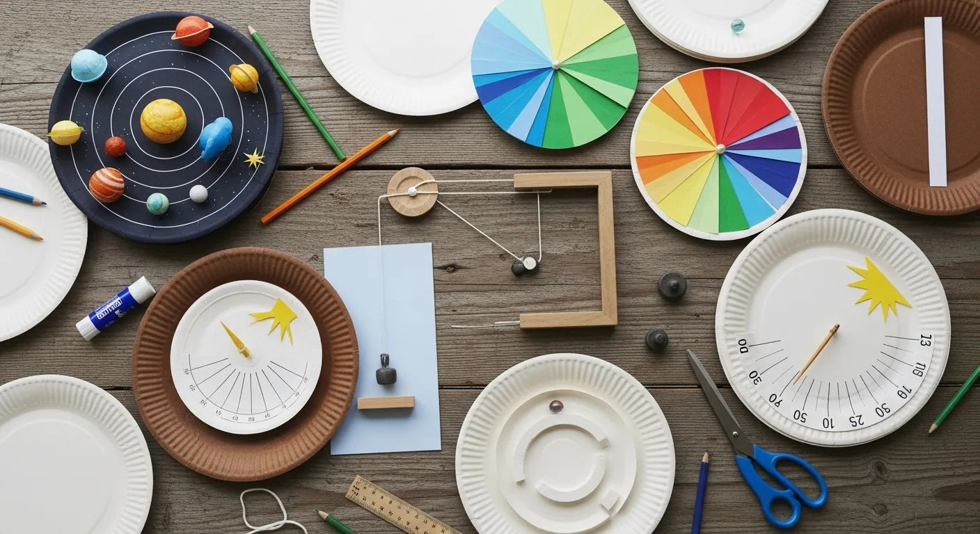 Paper Plate STEM Project Ideas for Creative Kids | I'm the Chef Too