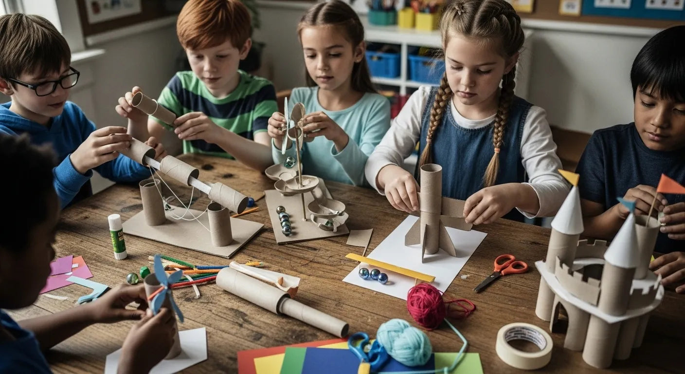 Paper Towel Roll STEM Projects for Kids: Unlocking Everyday Genius | I'm the Chef Too