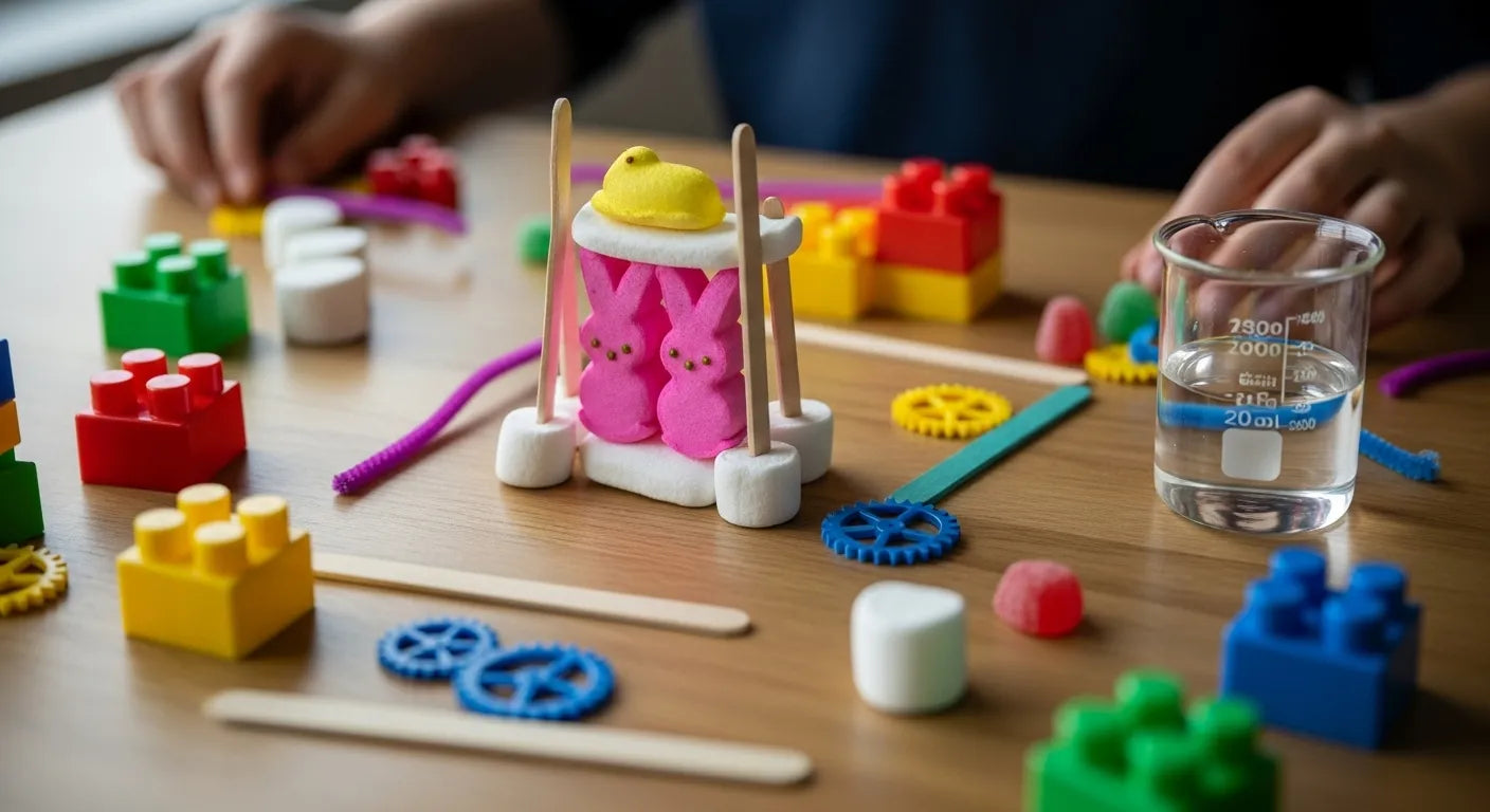 Peeps STEM Challenge: Sweet Science & Engineering Fun | I'm the Chef Too