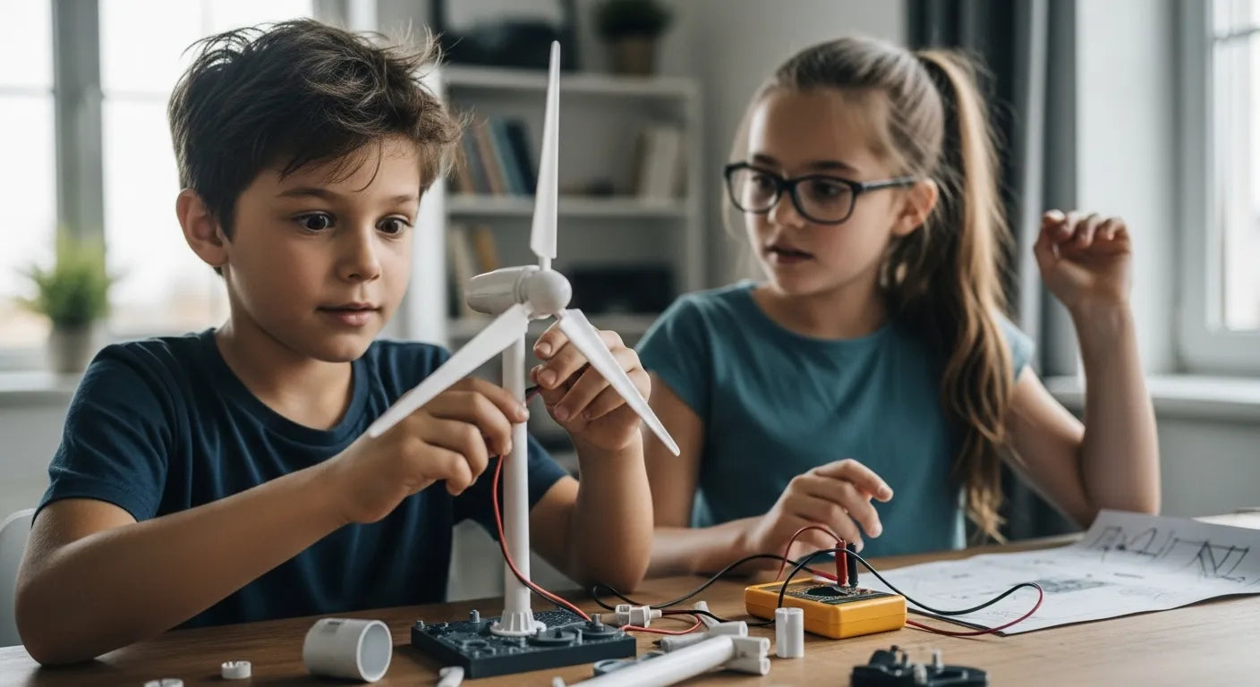 Power Up Learning: Your Kid's STEM Wind Turbine Challenge | I'm the ...