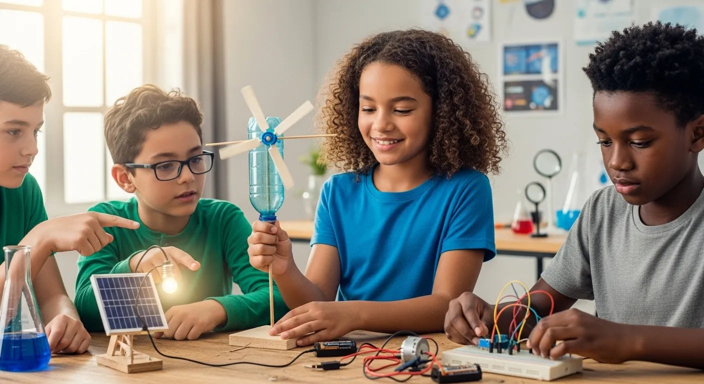 Power Up Playtime: Exciting STEM Energy Projects for Curious Kids | I'm ...