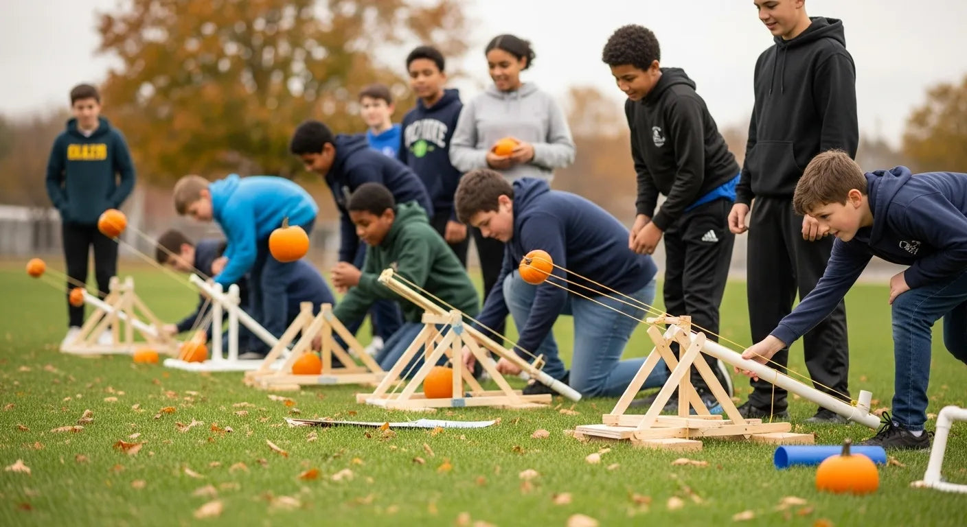 Pumpkin Catapult STEM Challenge: Launching Fun & Learning | I'm the ...