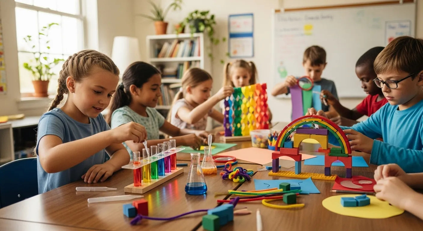 Rainbow STEM Challenges: Spark Joy & Learning | I'm the Chef Too