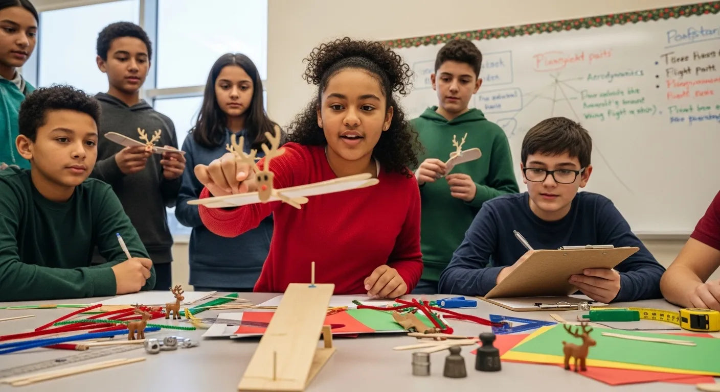 Reindeer STEM Challenge: Holiday Flight Fun | I'm the Chef Too