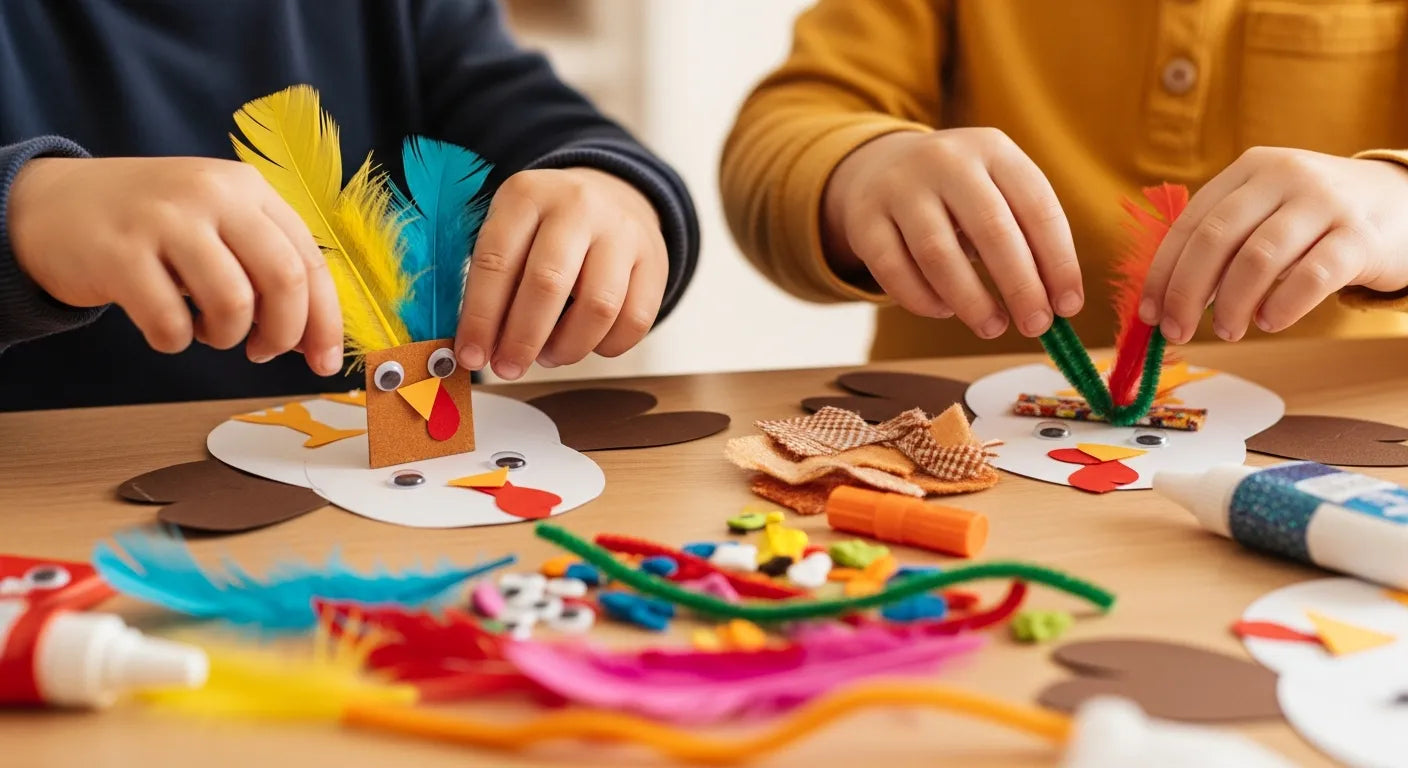 Save Mr. Turkey: Creative Disguise a Turkey Kids Project Ideas | I'm ...
