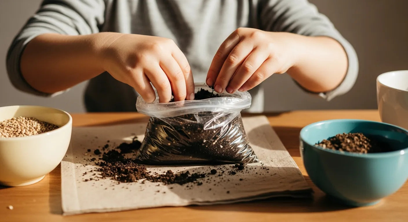 Seed in a Bag Experiment: A Kids' Plant Growth Journey | I'm the Chef Too