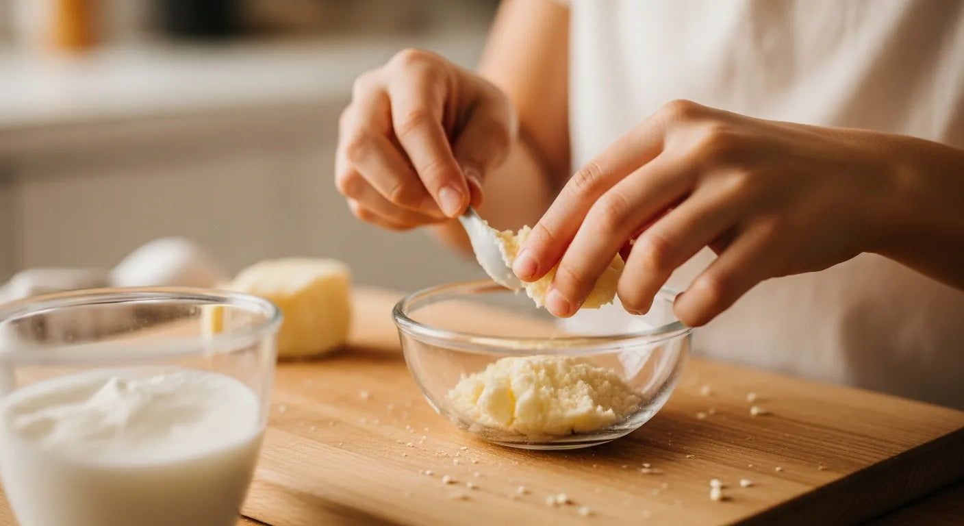 Easy Step-by-Step Making Butter Experiment for Kids