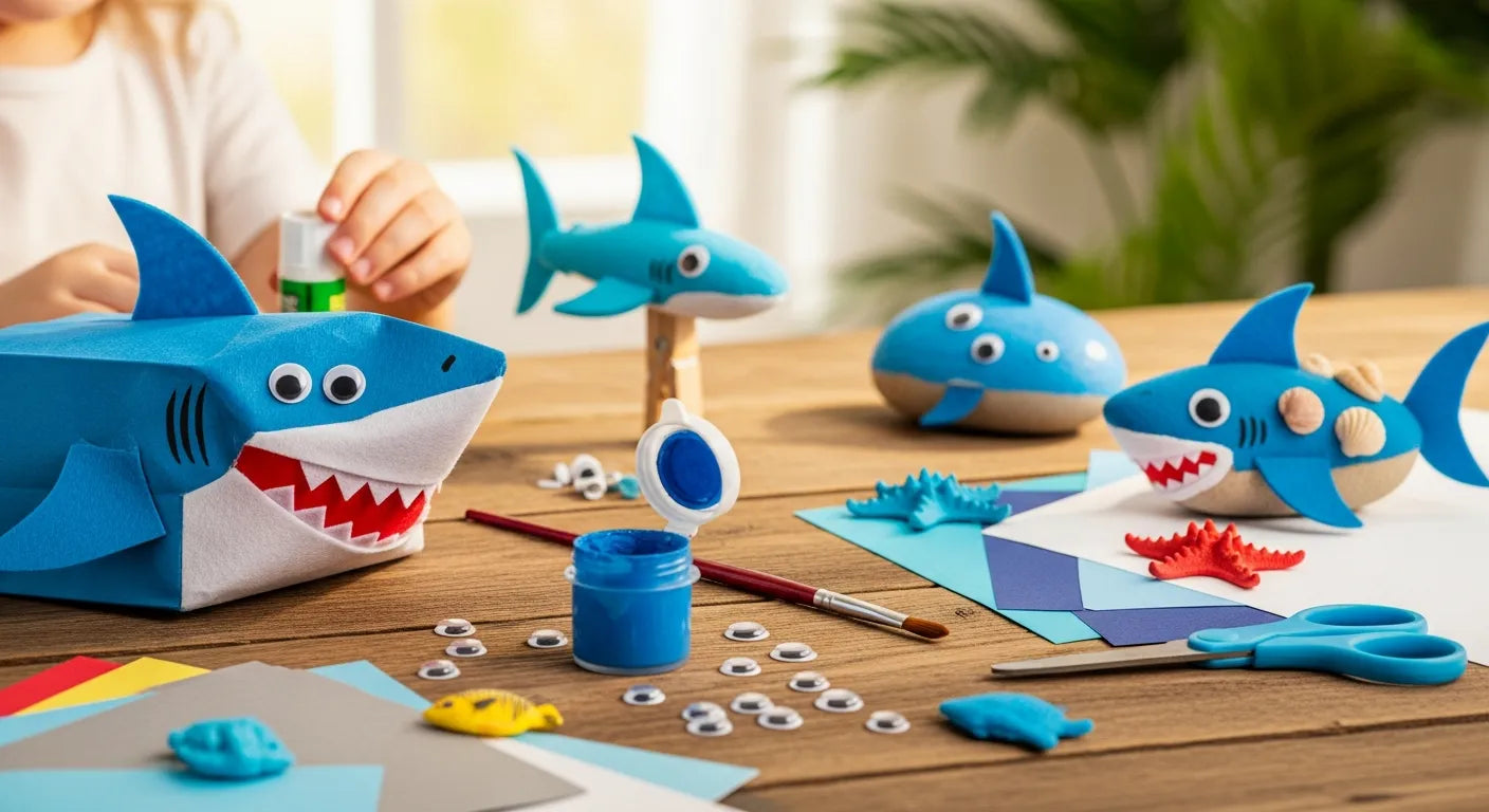 sharks head construction kit