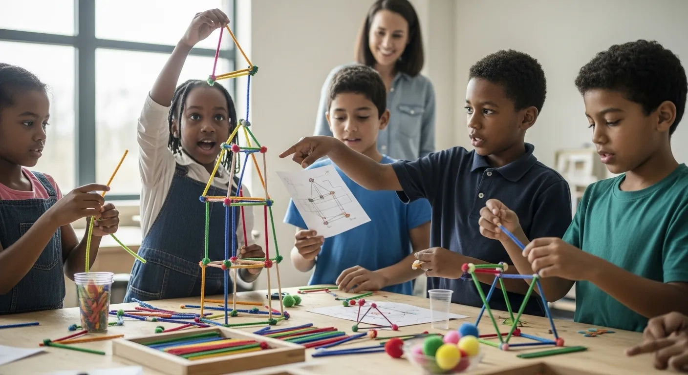Spark Curiosity: Engaging Team STEM Challenges for Kids | I'm the Chef Too