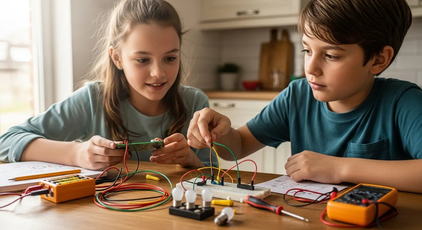 Spark Curiosity: Fun STEM Electricity Projects | I'm the Chef Too