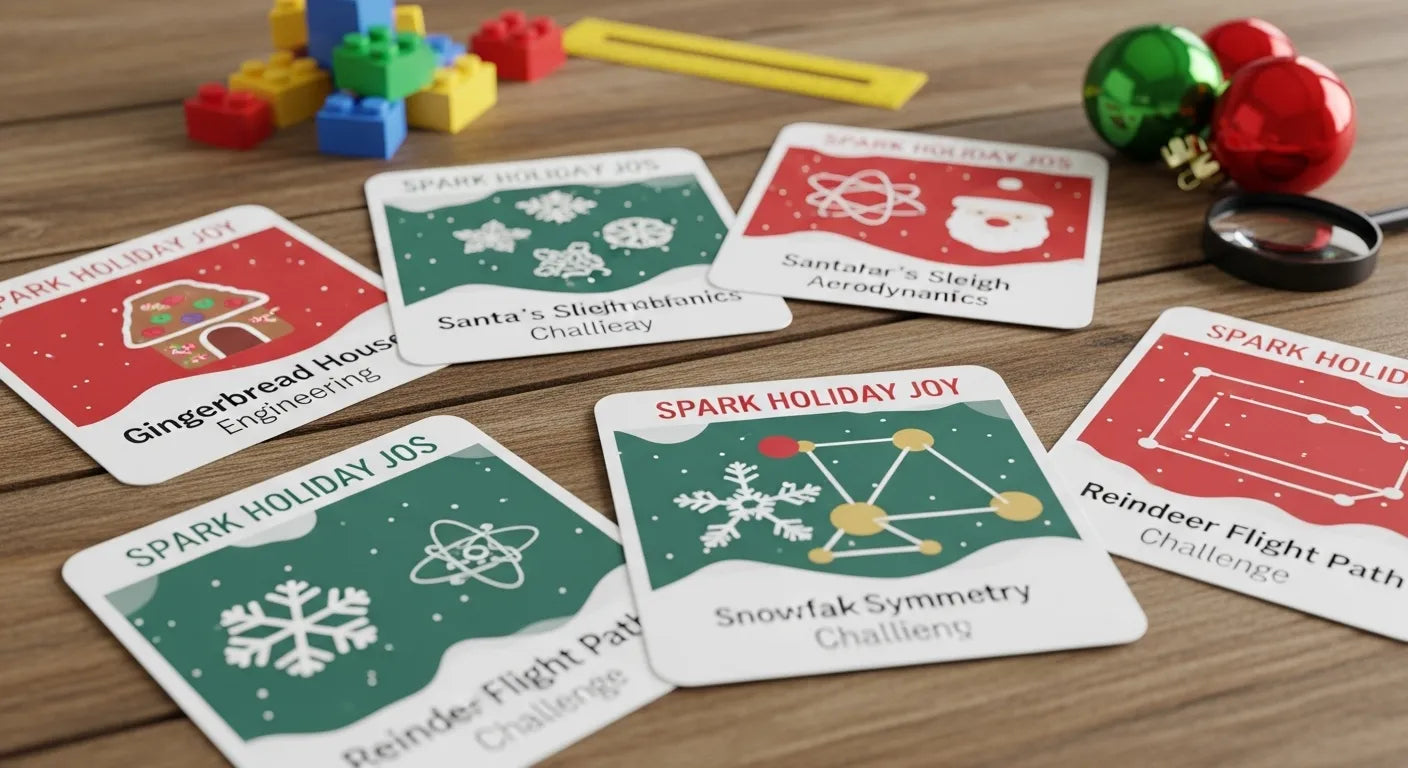 Spark Holiday Joy: Engaging Christmas STEM Challenge Cards | I'm the ...