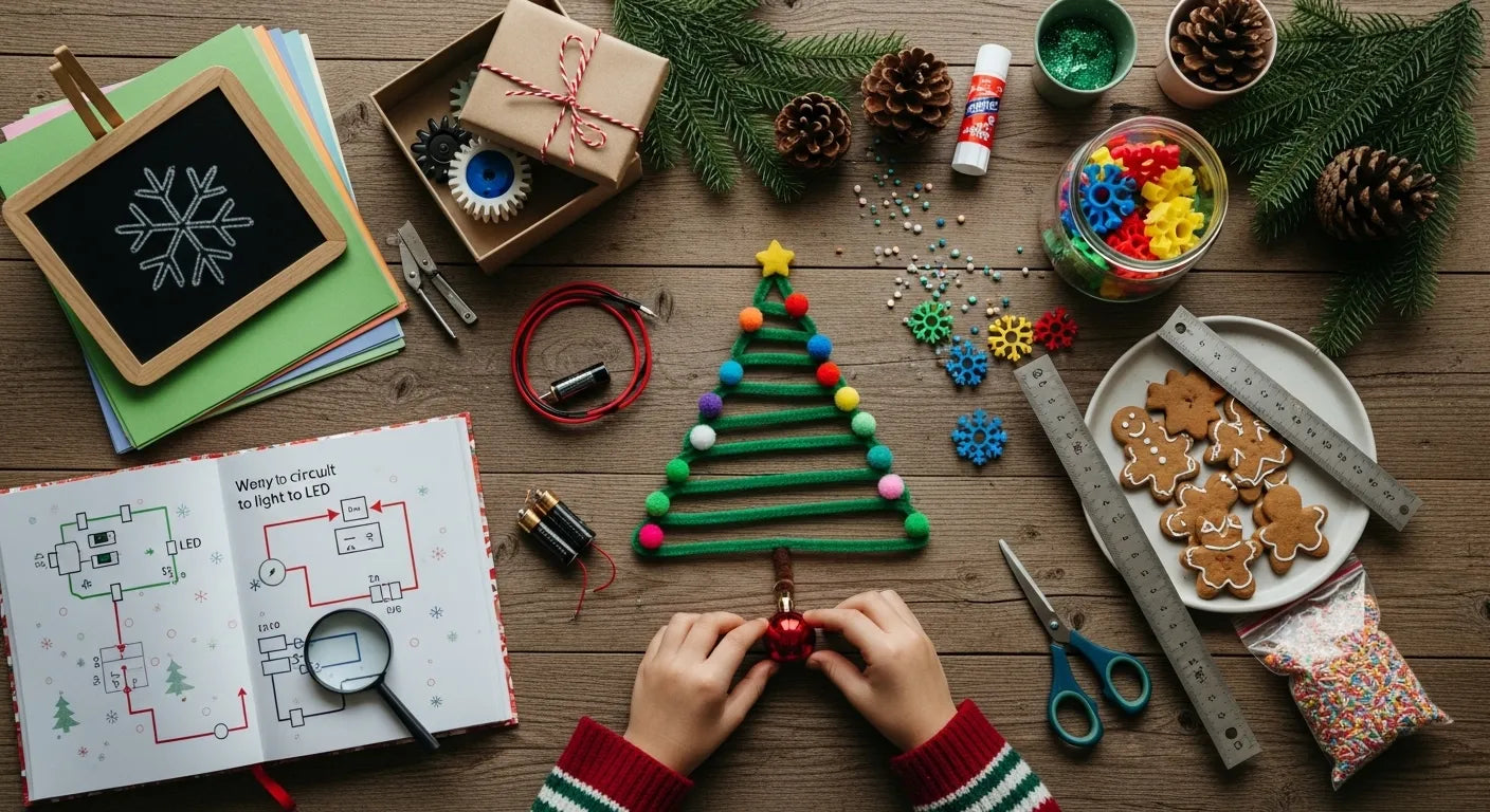 Spark Joy: Engaging Holiday STEM Challenges for Kids | I'm the Chef Too