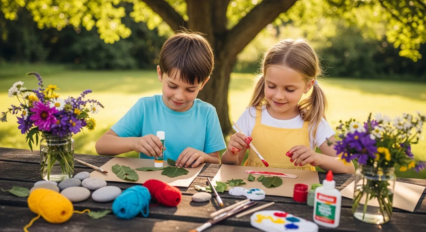 Sparking Imagination: Creative Crafts to Do with Kids in the Summer | I'm the Chef Too