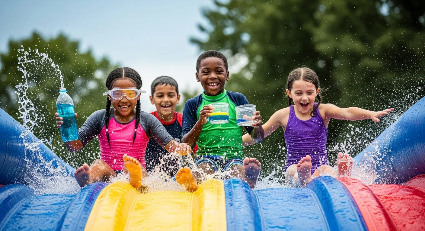 Splash into STEM: Water Slide Challenge Fun | I'm the Chef Too