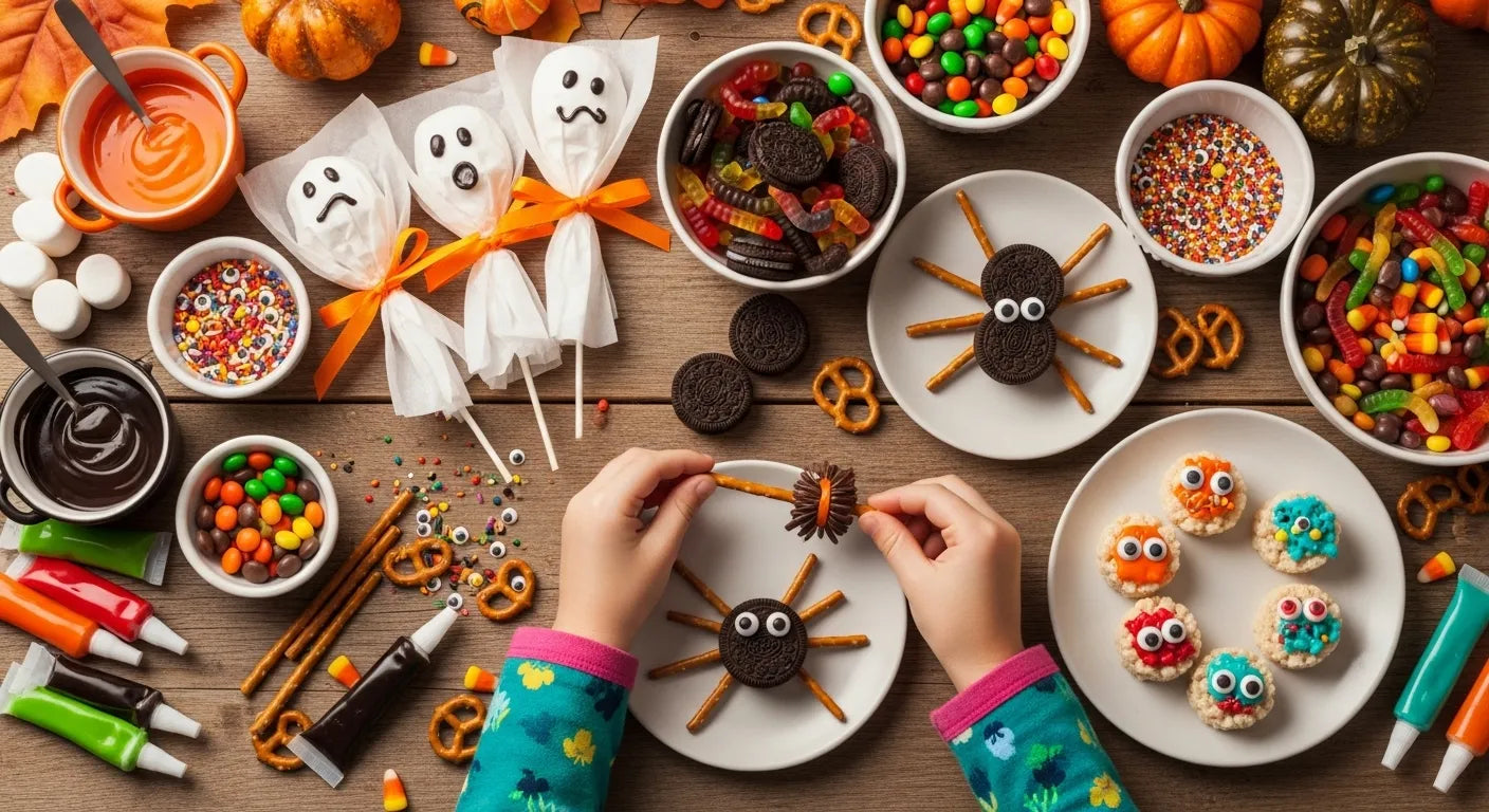 Spooktacular Halloween Candy Crafts for Kids | I'm the Chef Too
