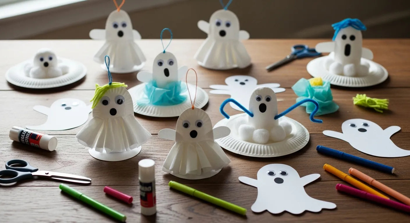 Spooktacularly Simple Ghost Crafts for Kids: Unleash Creativity and ...
