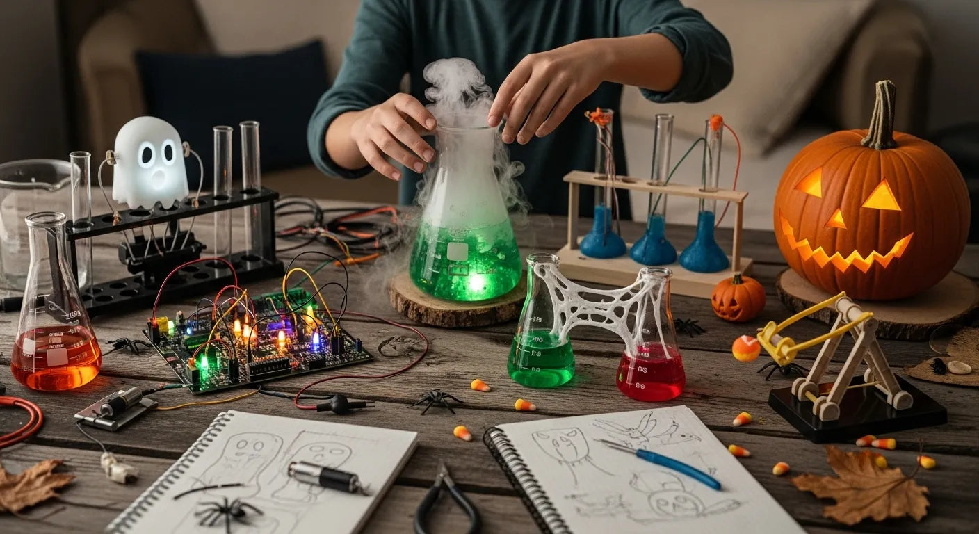 Spooky Halloween STEM Projects for Curious Kids | I'm the Chef Too