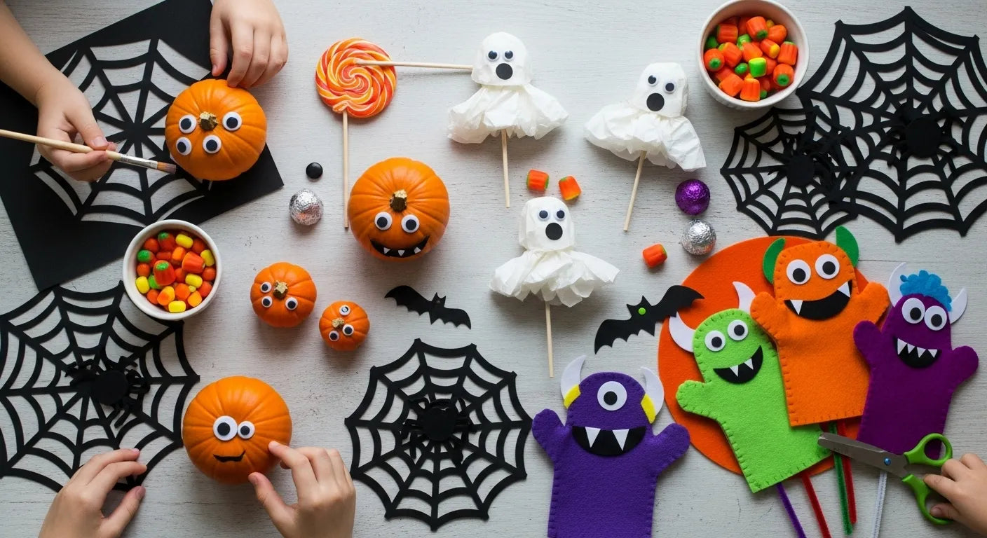 Spooky & Sweet: Easy Halloween Crafts for Kids | I'm the Chef Too