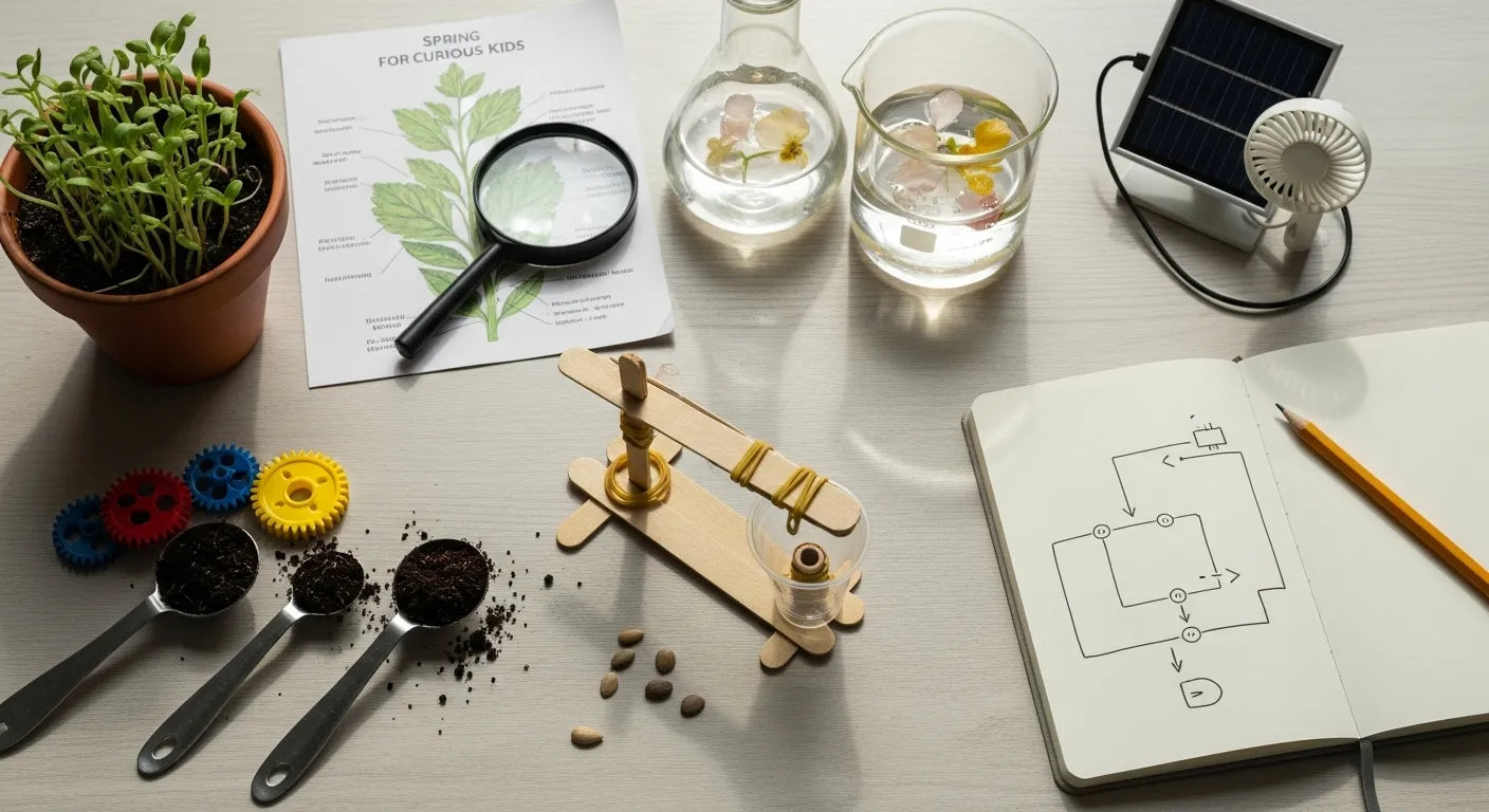 Spring STEM Challenges for Curious Kids | I'm the Chef Too