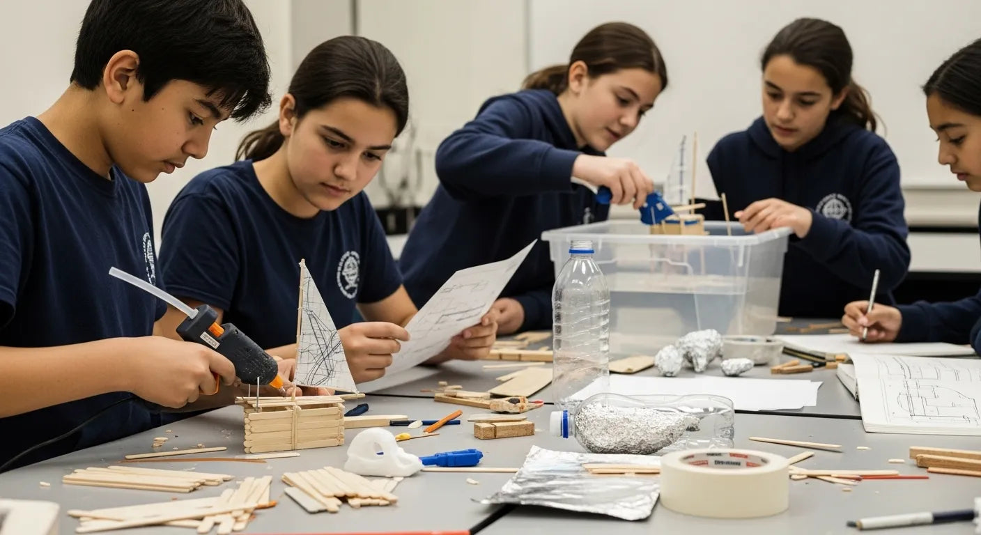 STEM Boat Building Challenge: Float Your Creativity! | I'm the Chef Too