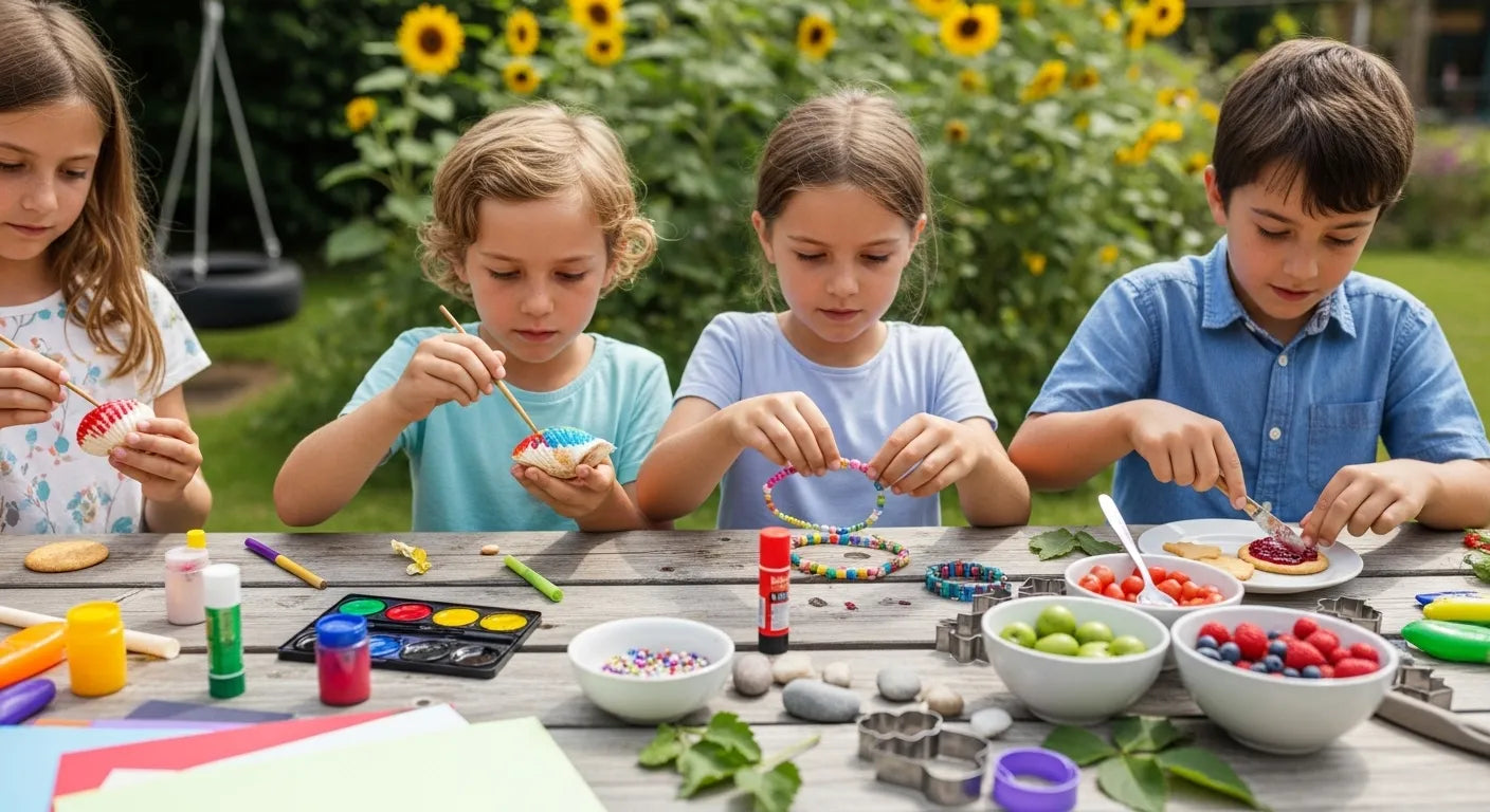 Summer Craft Fun for Kids: Hands-On Learning & Delicious Adventures | I ...