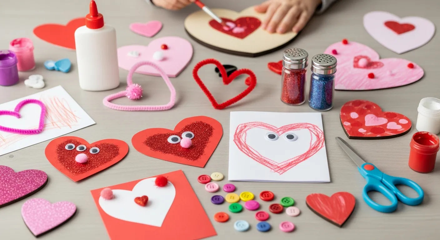 Sweet Valentines Crafts for Kids: Spreading Love Through Creativity | I ...